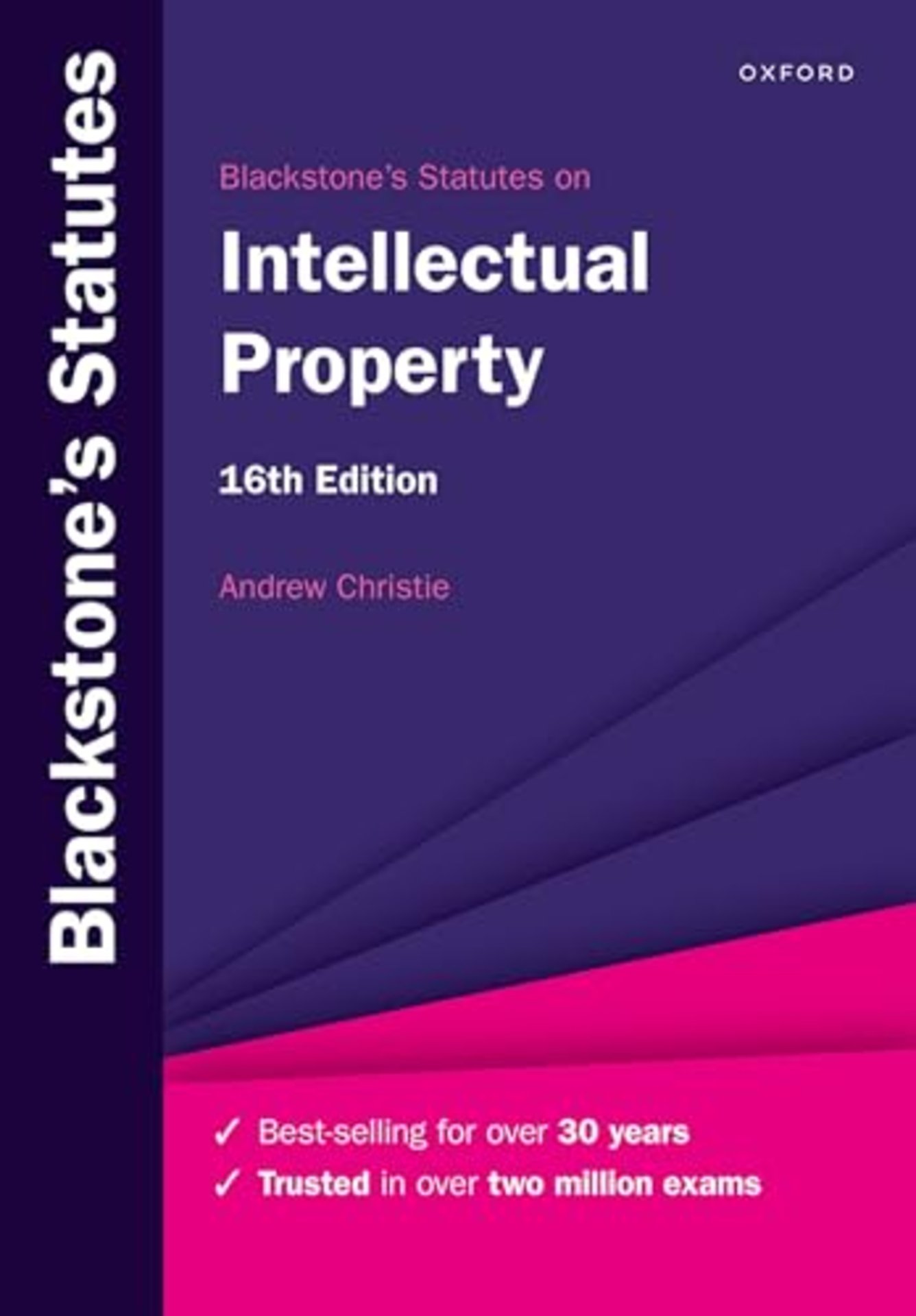 Blackstone's Statutes on Intellectual Property door A. Christie ...