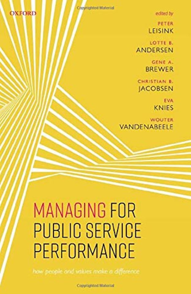 Managing for Public Service Performance - Managementboek.nl