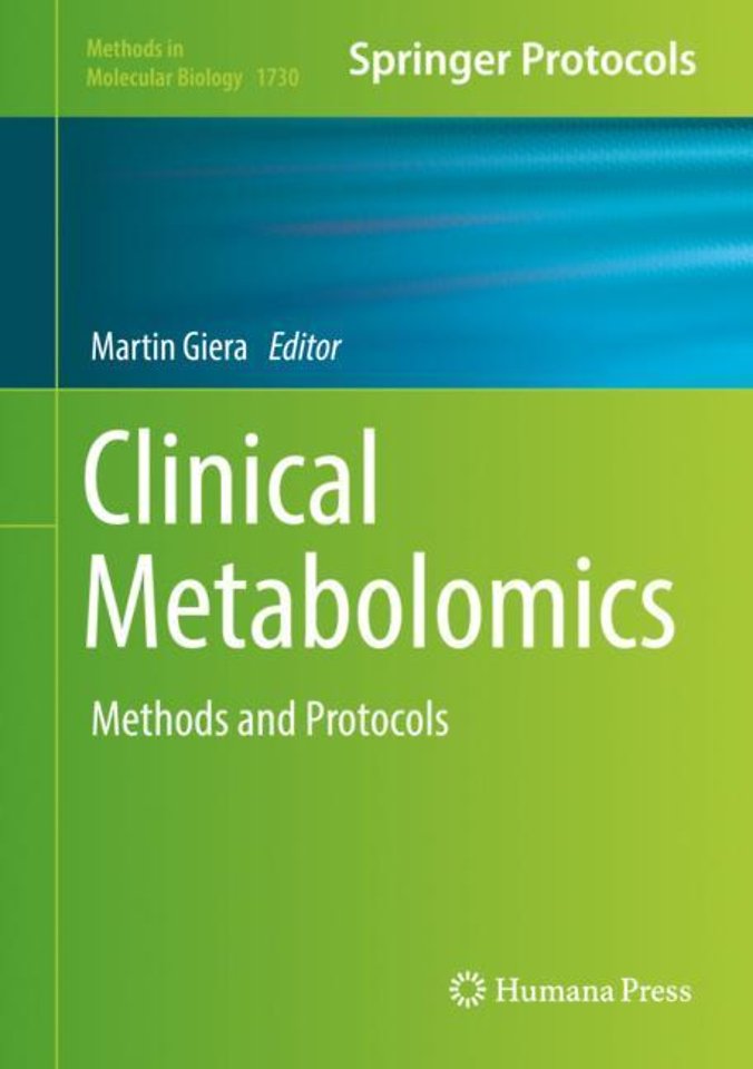 Clinical Metabolomics door Martin Giera - Managementboek.nl