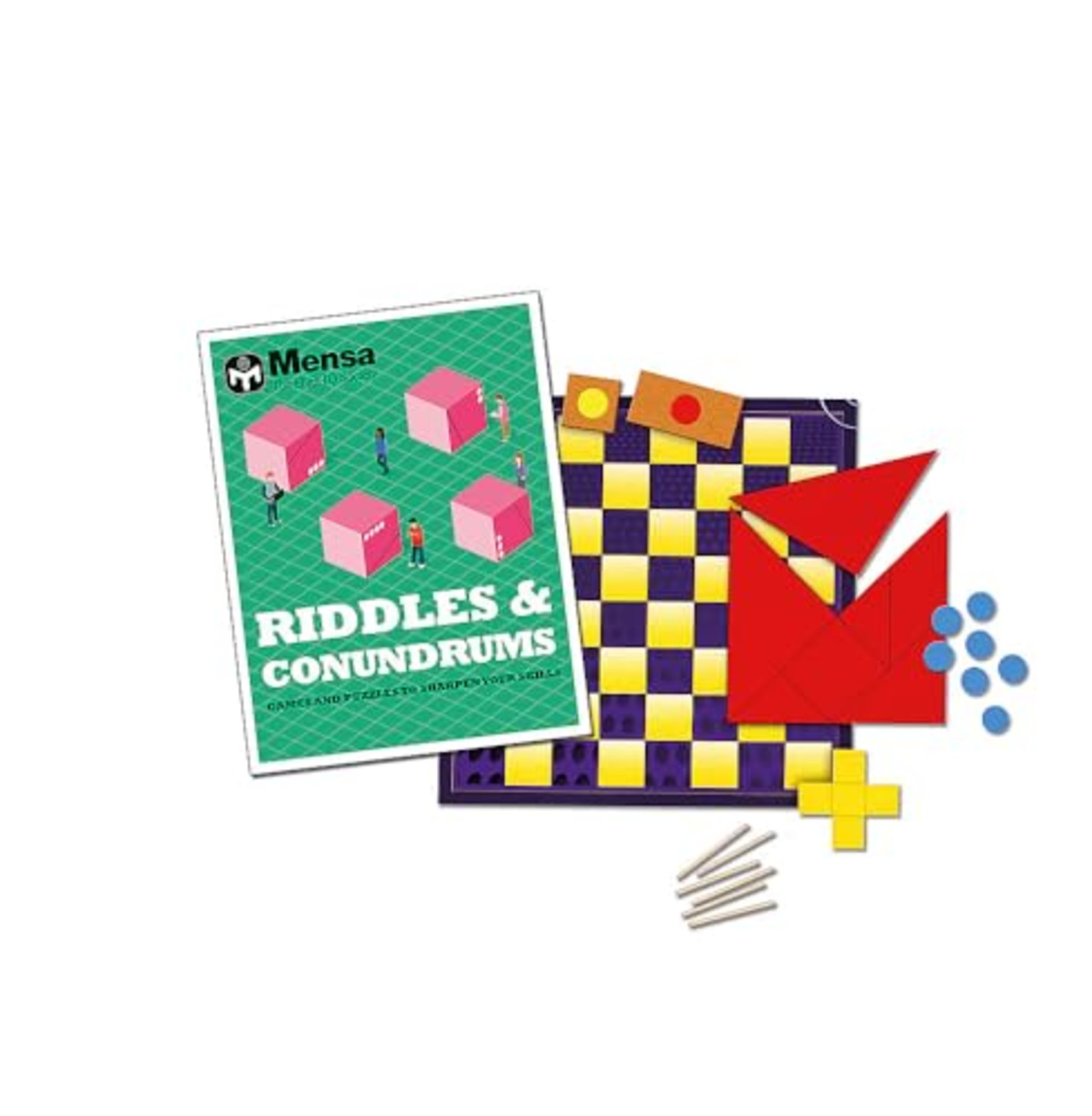 Mensa Riddles & Conundrums Pack door Robert Allen - Managementboek.nl