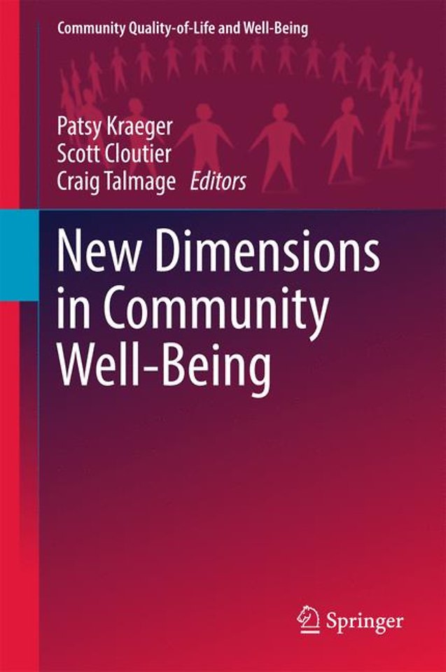 New Dimensions in Community Well-Being door Patsy Kraeger, Scott ...