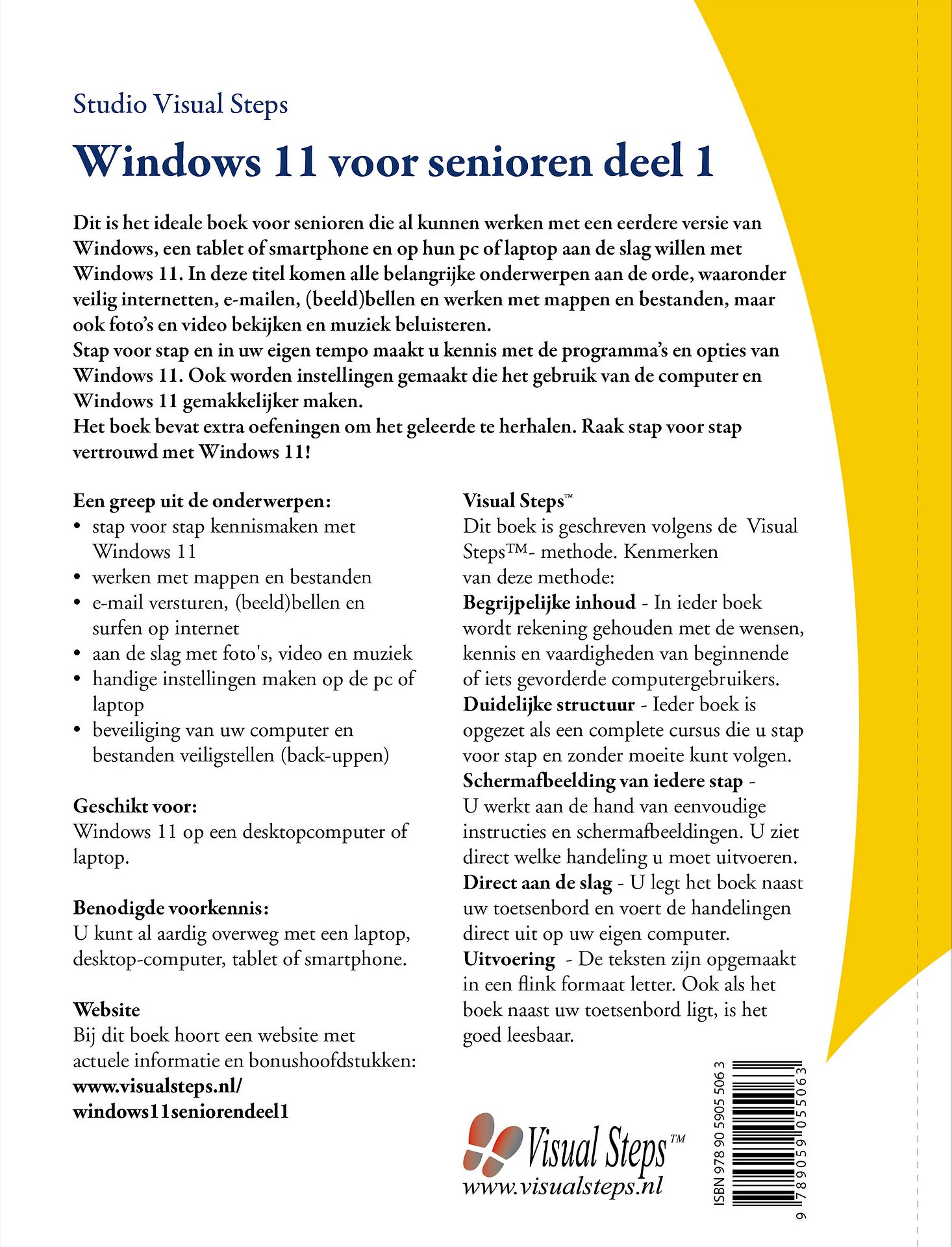 Windows 11 voor senioren deel 1 door Studio Visual Steps ...