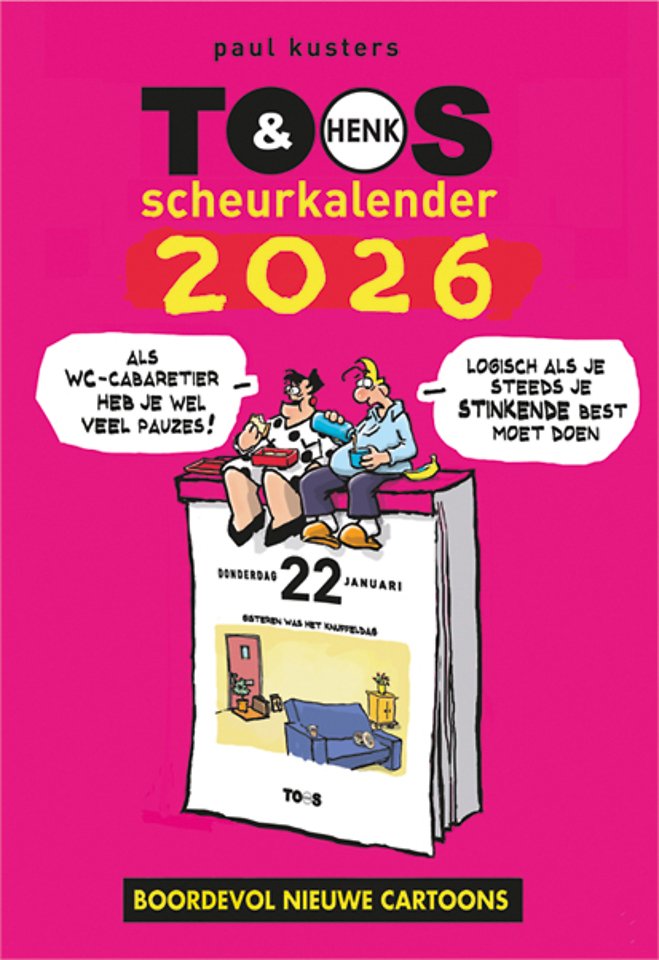 Toos & Henk-scheurkalender 2026 door Paul Kusters - Managementboek.nl