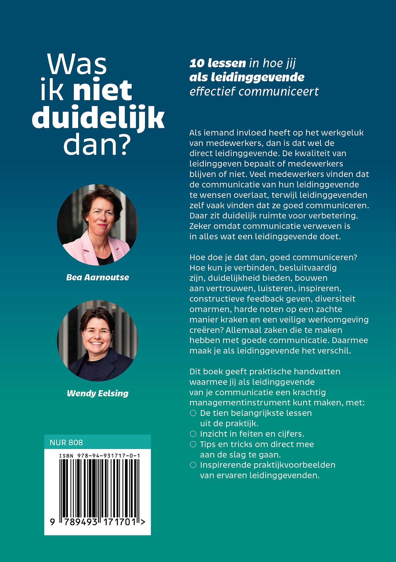 Was ik niet duidelijk dan? door Bea Aarnoutse en Wendy Eelsing ...